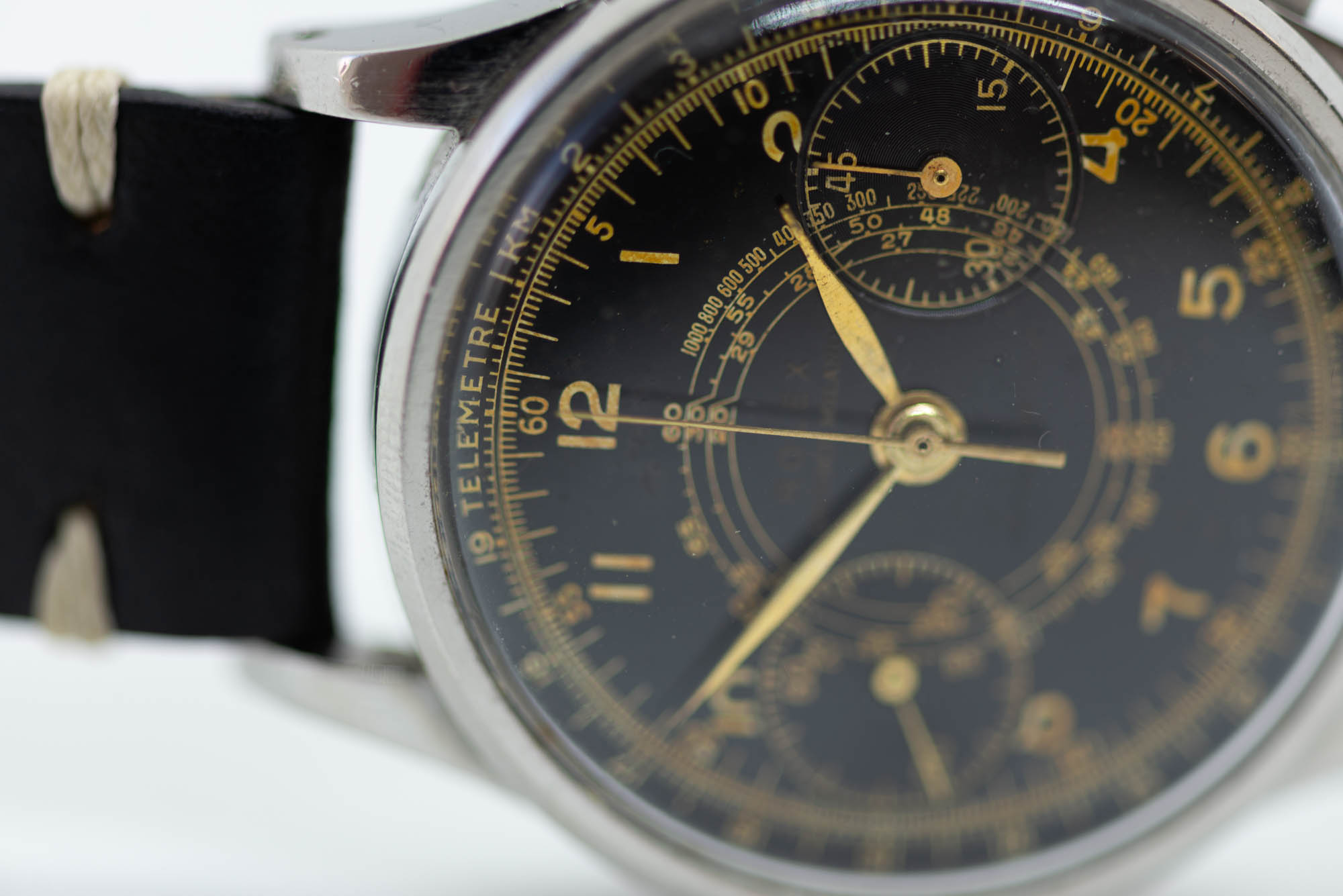 1940s ROLEX CHRONOGRAPH 'DOUBLE SIGNED' for sale by auction in London ...
