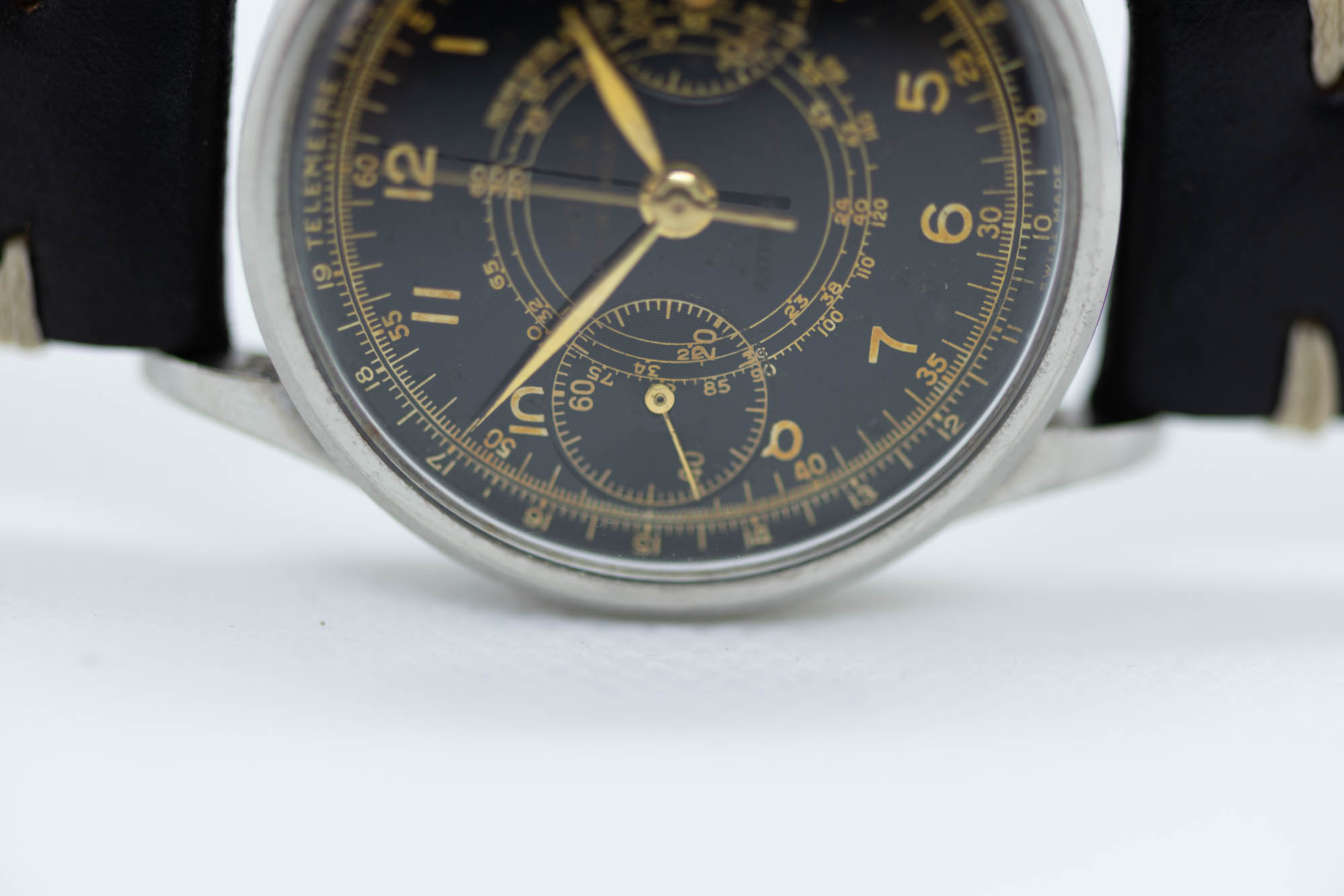 1940s ROLEX CHRONOGRAPH 'DOUBLE SIGNED' for sale by auction in London ...