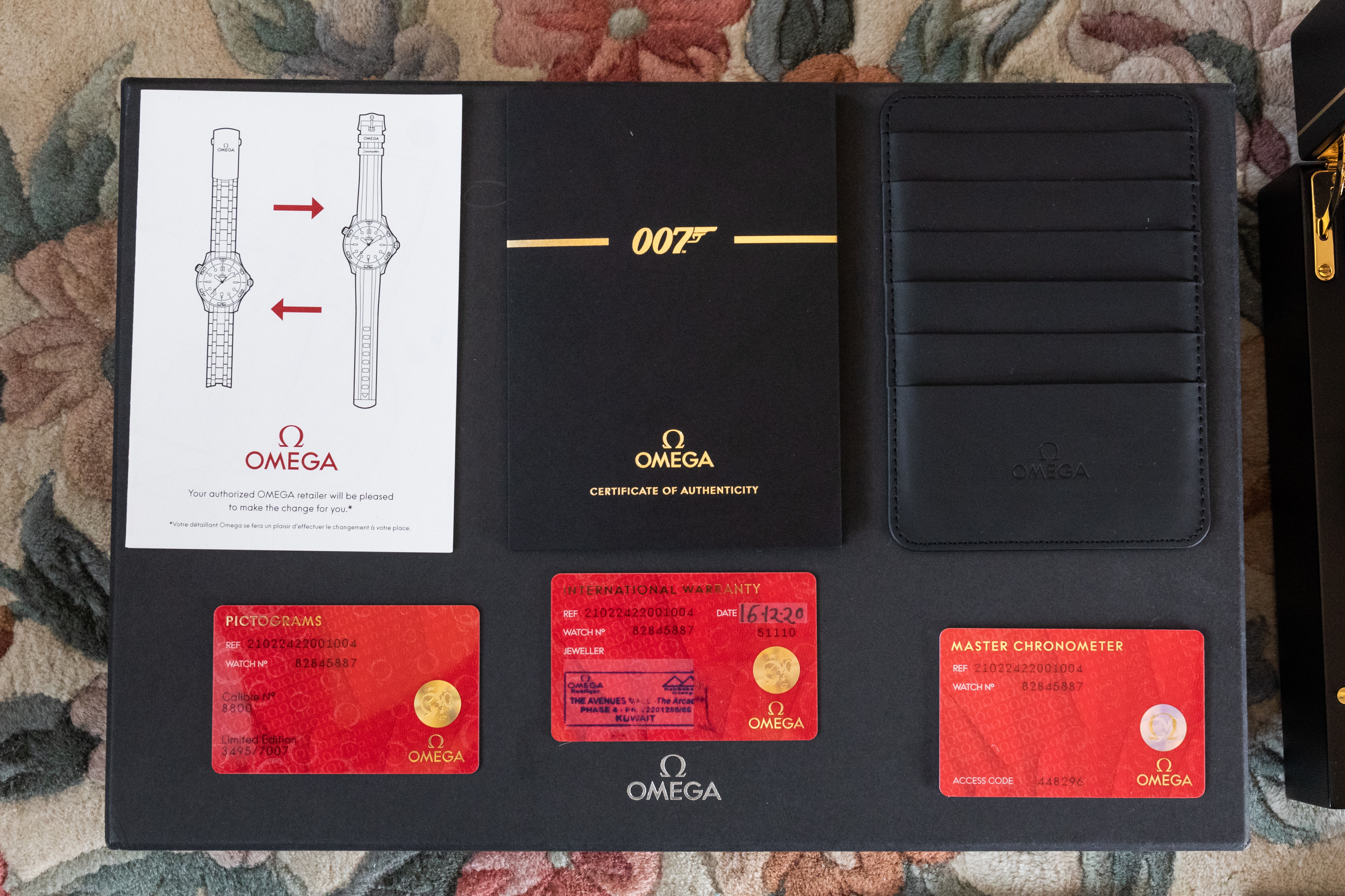 2020 OMEGA SEAMASTER 'JAMES BOND LIMITED EDITION' for sale by auction ...