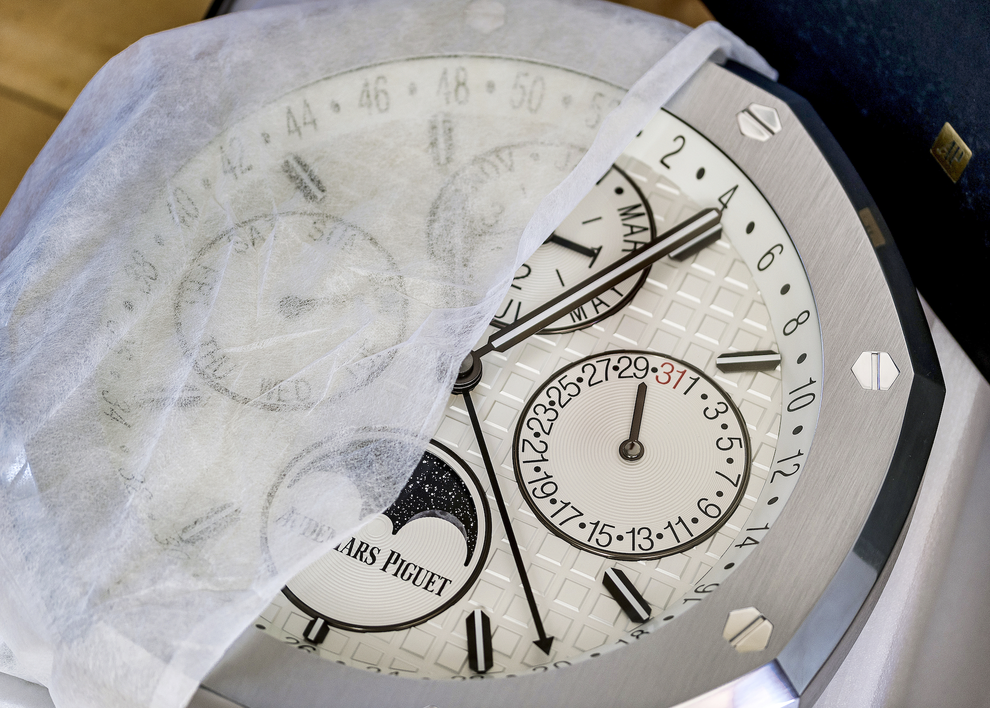 2010'S AUDEMARS PIGUET ROYAL OAK WALL CLOCK for sale in Chelsea, London ...