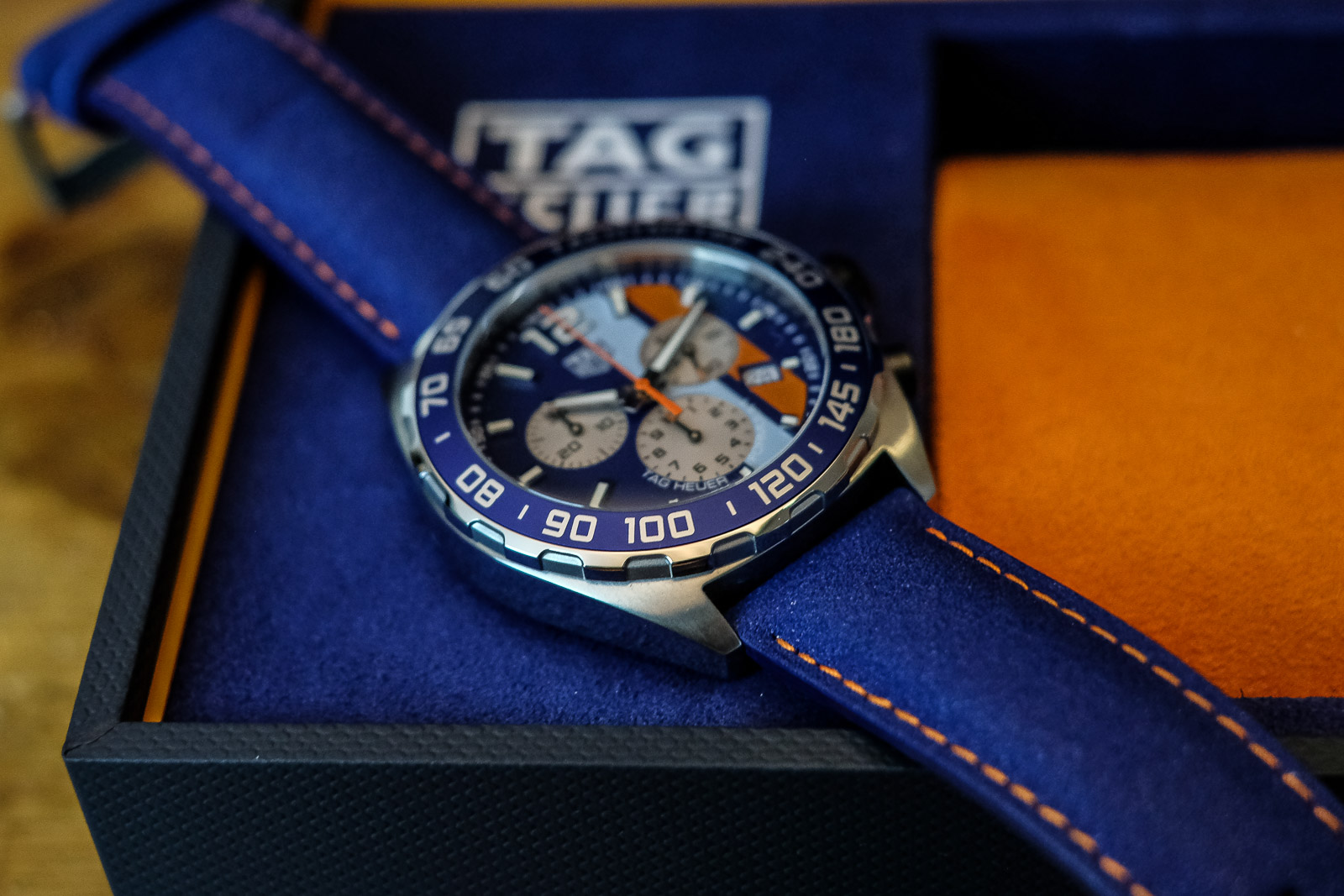 2019 TAG HEUER F1 GULF LIMITED EDITION for sale by auction in ...