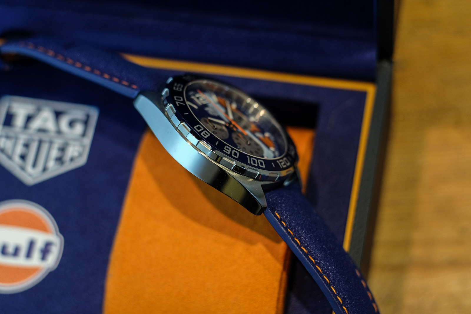2019 TAG HEUER F1 GULF LIMITED EDITION for sale by auction in ...