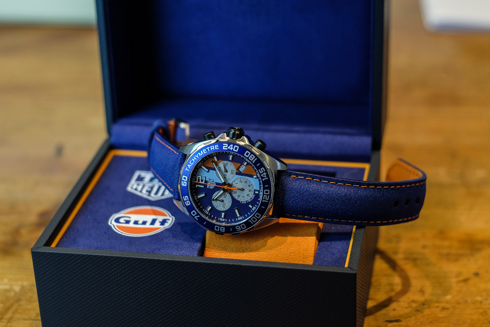 2019 TAG HEUER F1 GULF LIMITED EDITION for sale by auction in ...