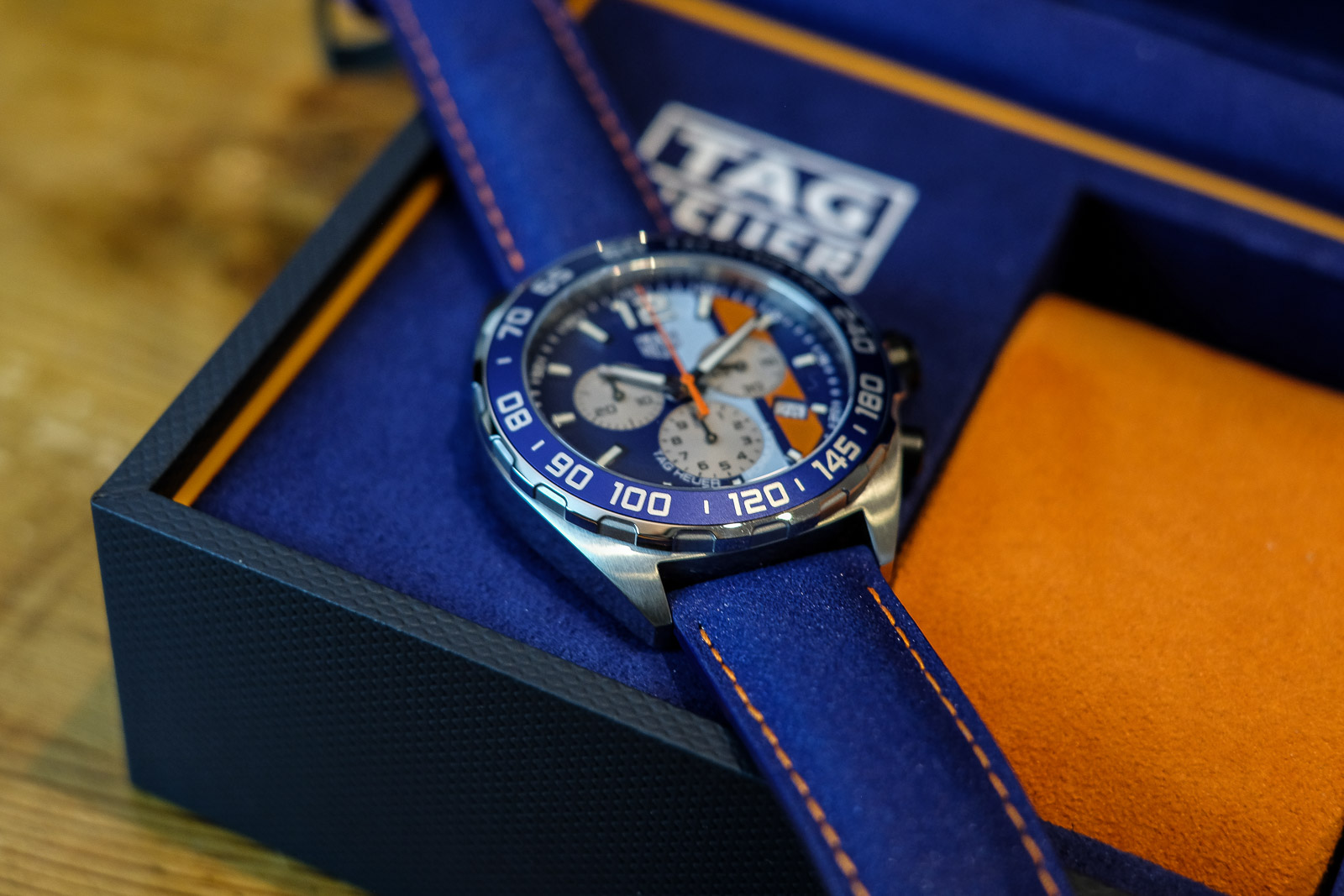2019 TAG HEUER F1 GULF LIMITED EDITION for sale by auction in ...