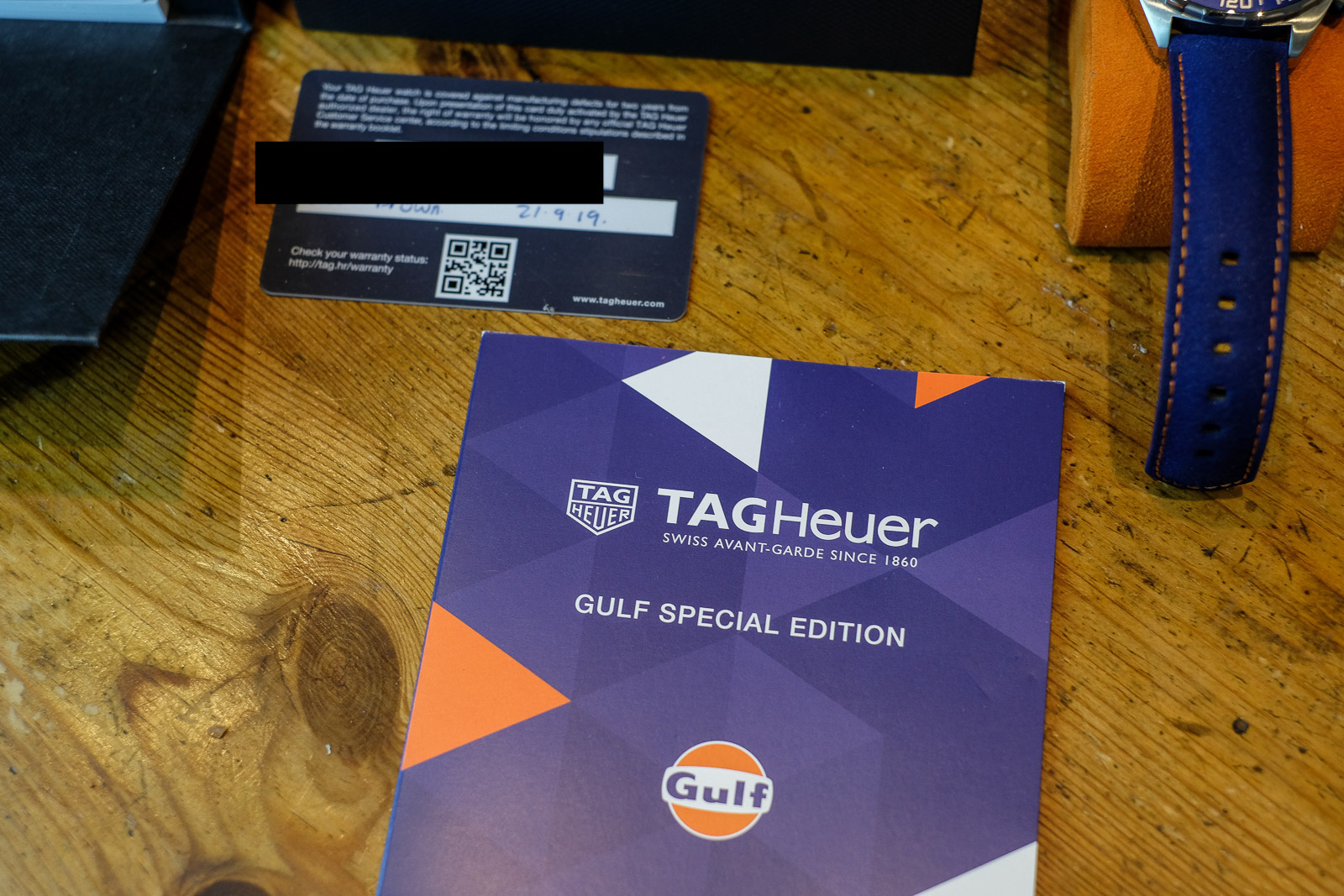 2019 TAG HEUER F1 GULF LIMITED EDITION for sale by auction in ...