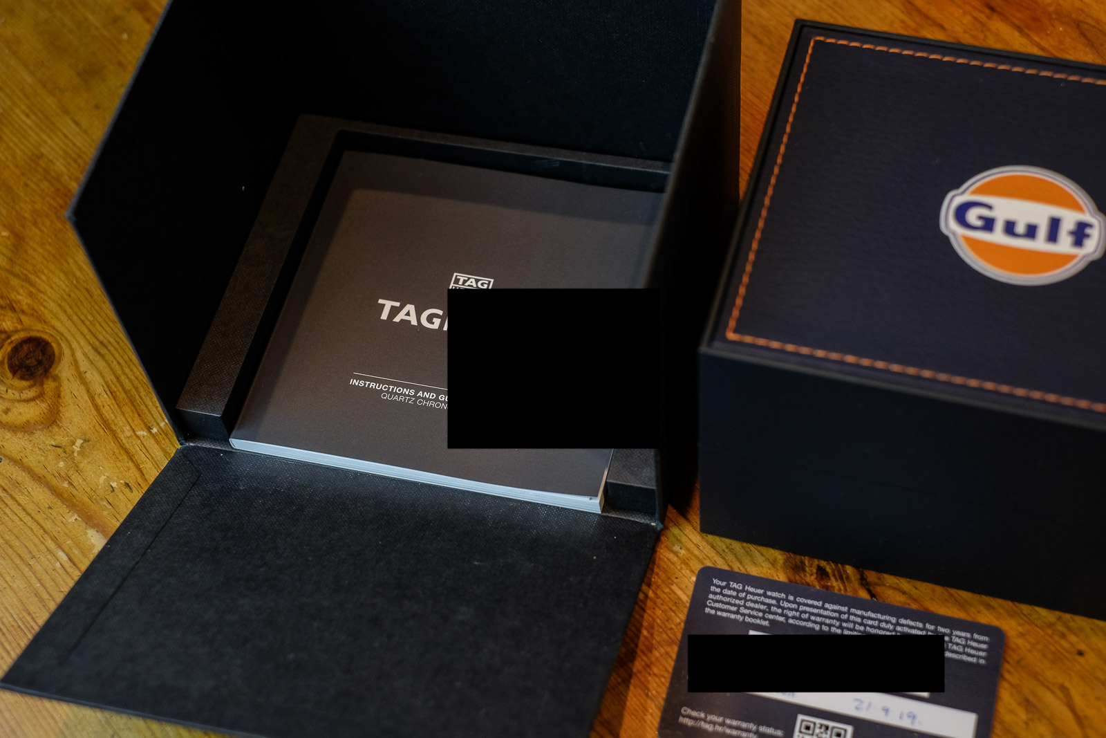 2019 TAG HEUER F1 GULF LIMITED EDITION for sale by auction in ...