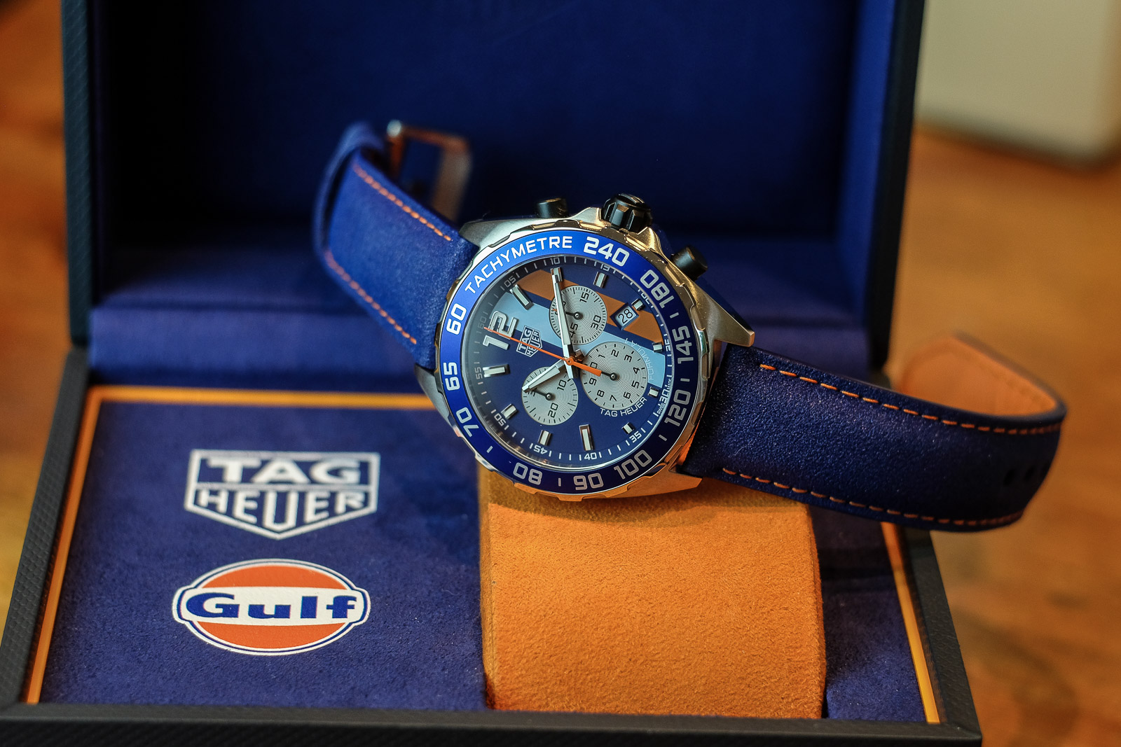 2019 TAG HEUER F1 GULF LIMITED EDITION for sale by auction in ...