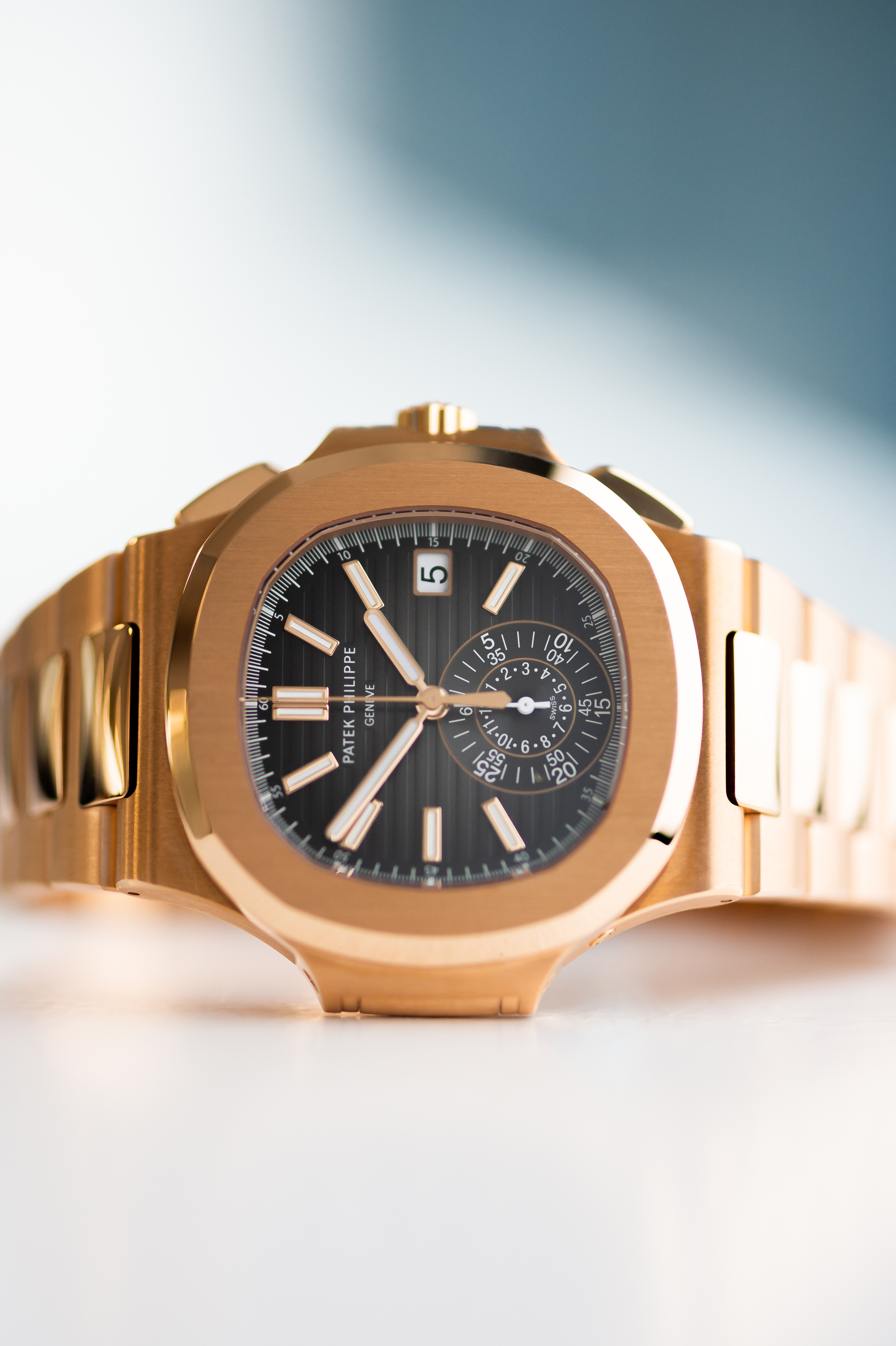 2021 PATEK PHILIPPE NAUTILUS FLYBACK CHRONOGRAPH for sale by auction in ...