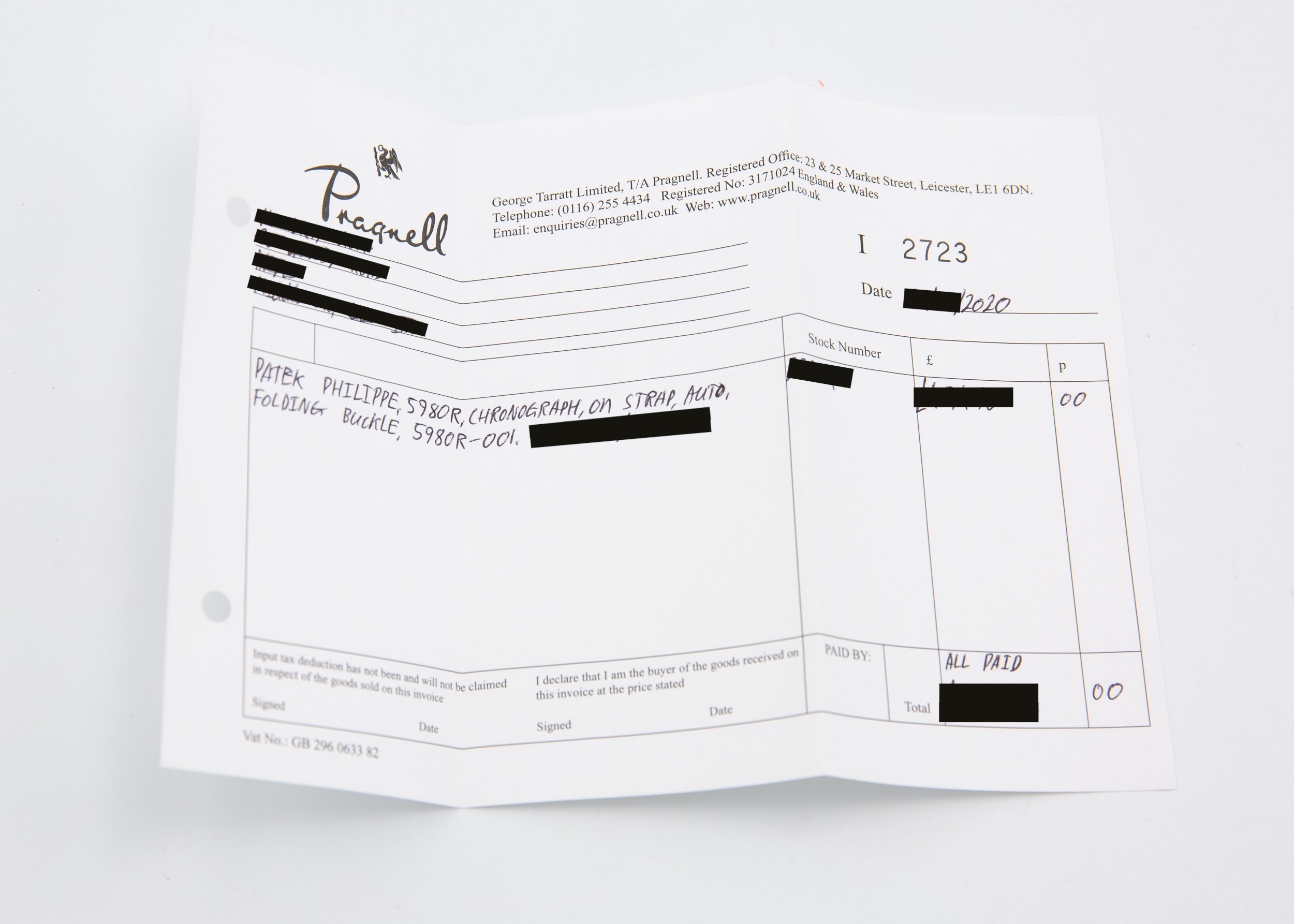 2020 PATEK PHILIPPE NAUTILUS for sale in London, United Kingdom