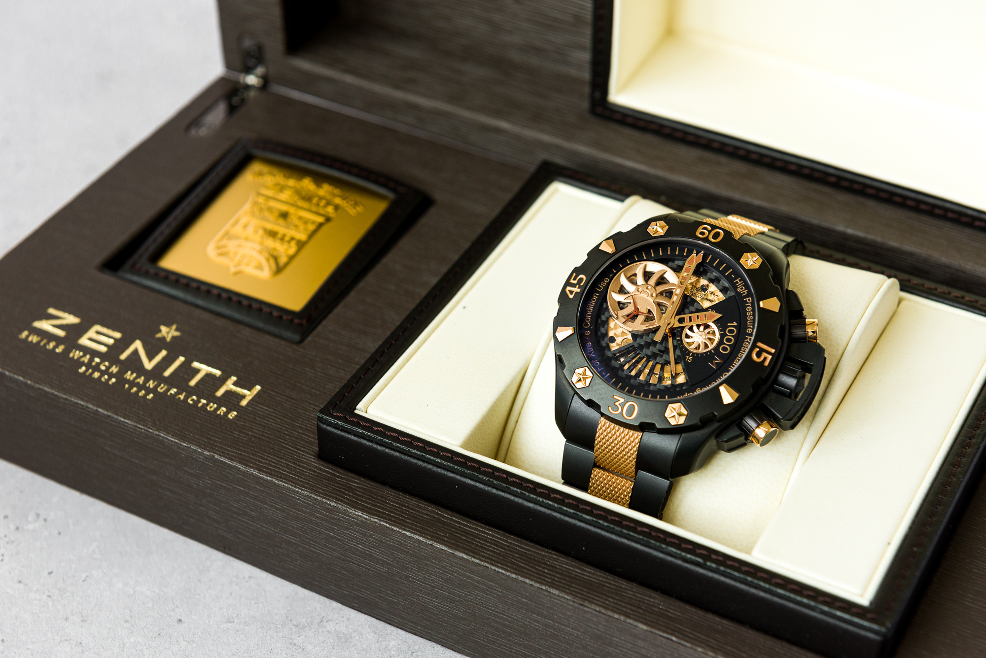 2000'S ZENITH DEFY XTREME OPEN EL PRIMERO