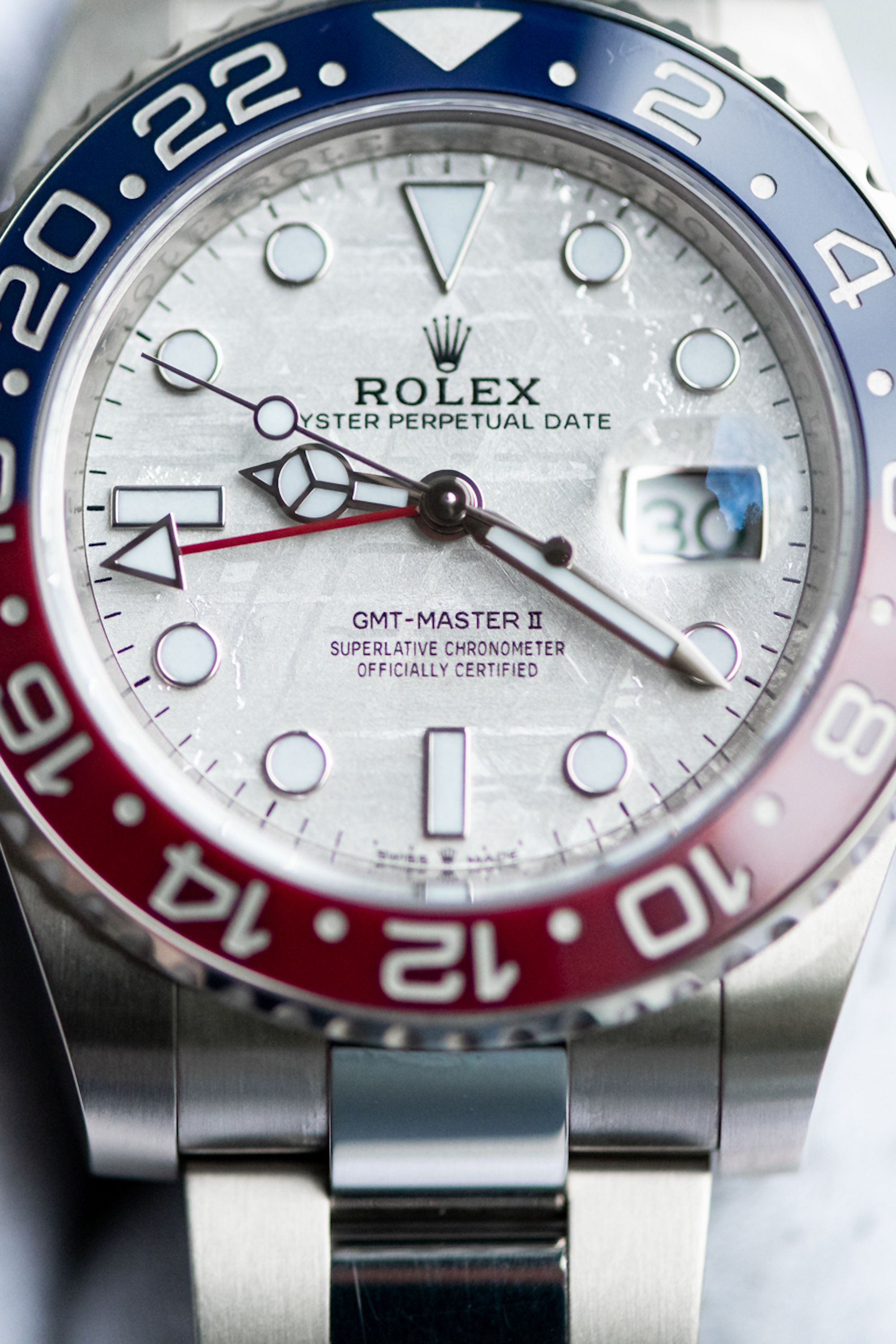 2021 ROLEX GMT MASTER II METEORITE