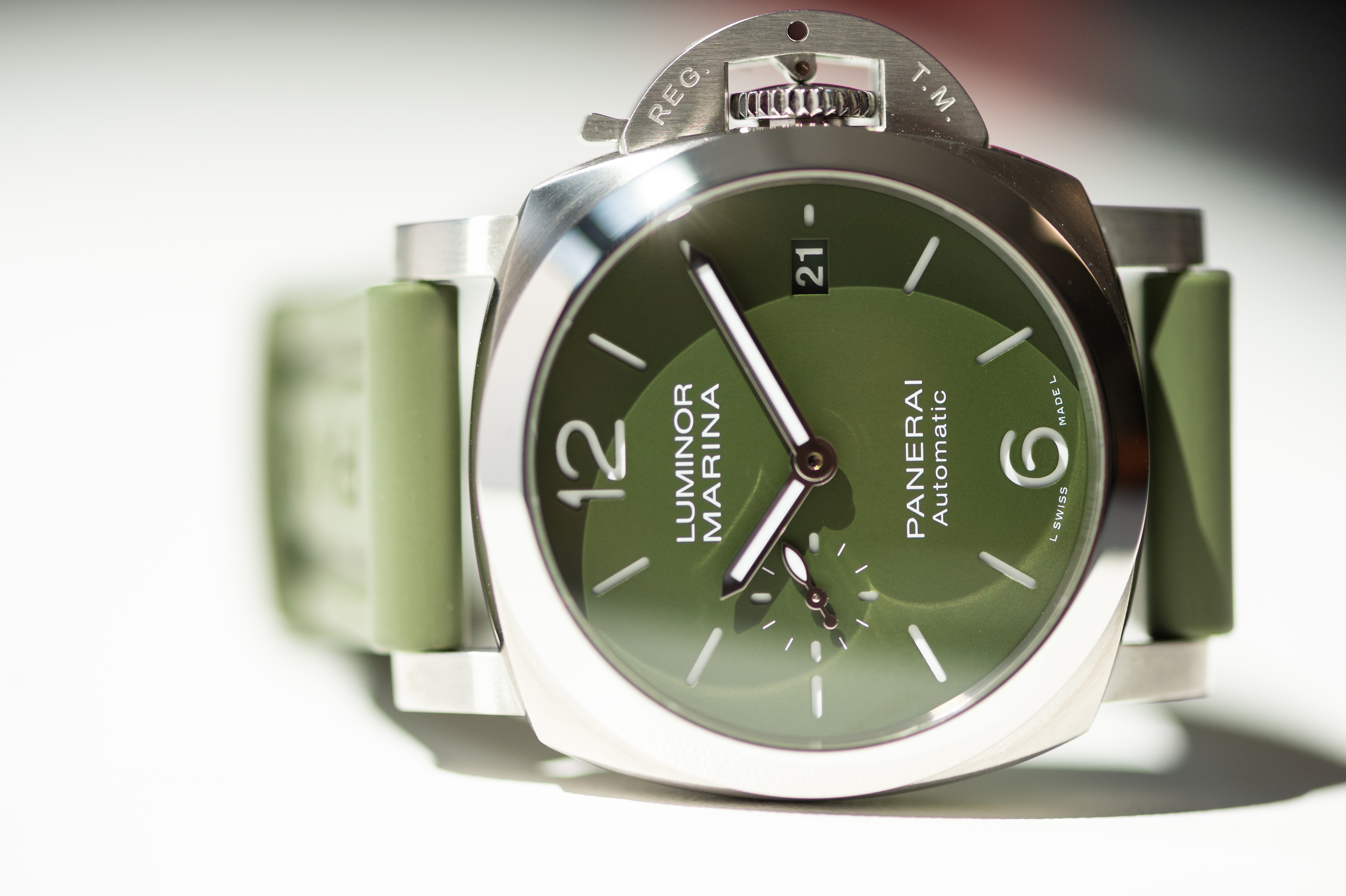 2022 PANERAI LUMINOR QUARANTA VERDE MILITARE for sale by auction in ...