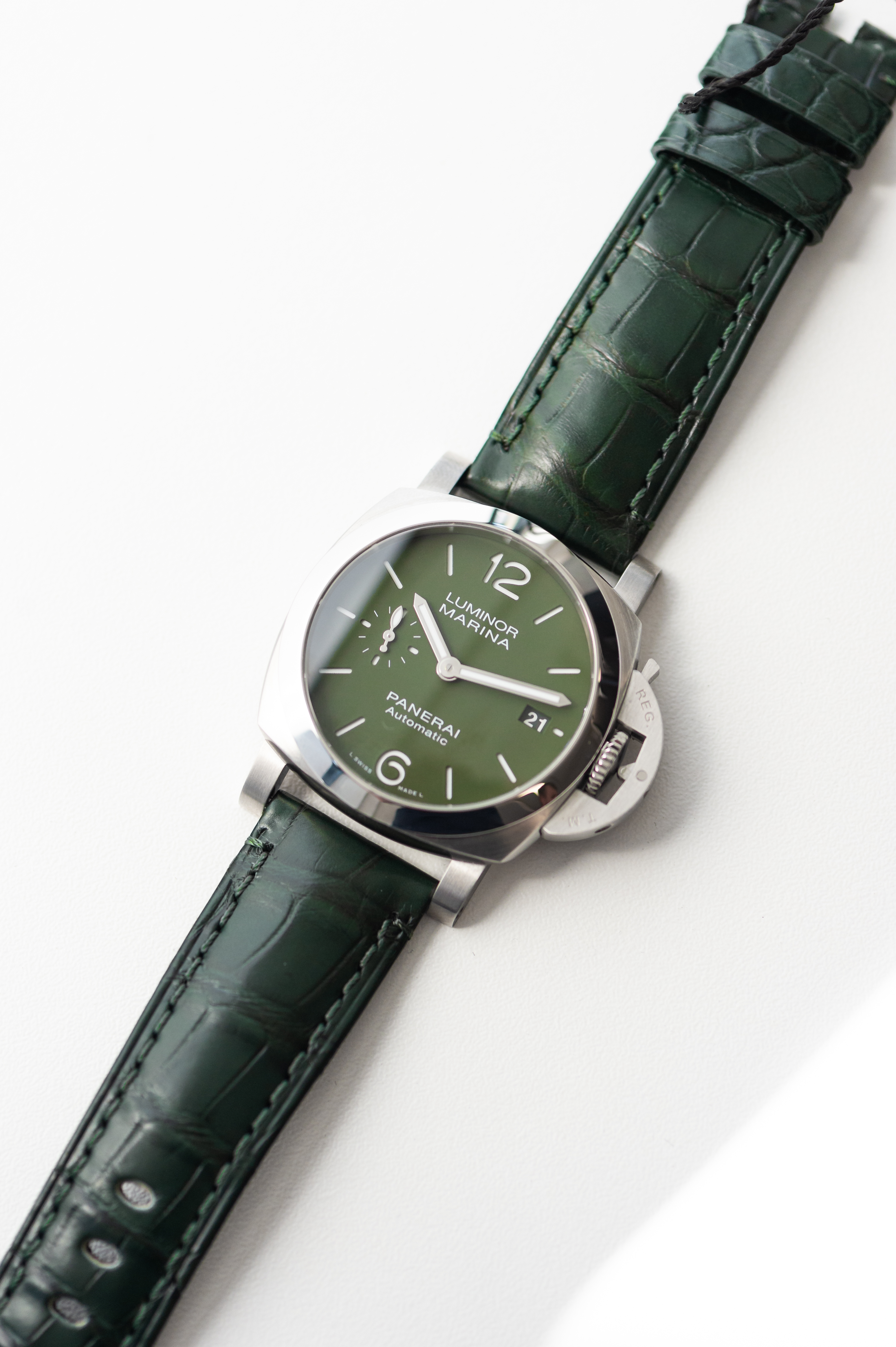 2022 PANERAI LUMINOR QUARANTA VERDE MILITARE for sale by auction in ...