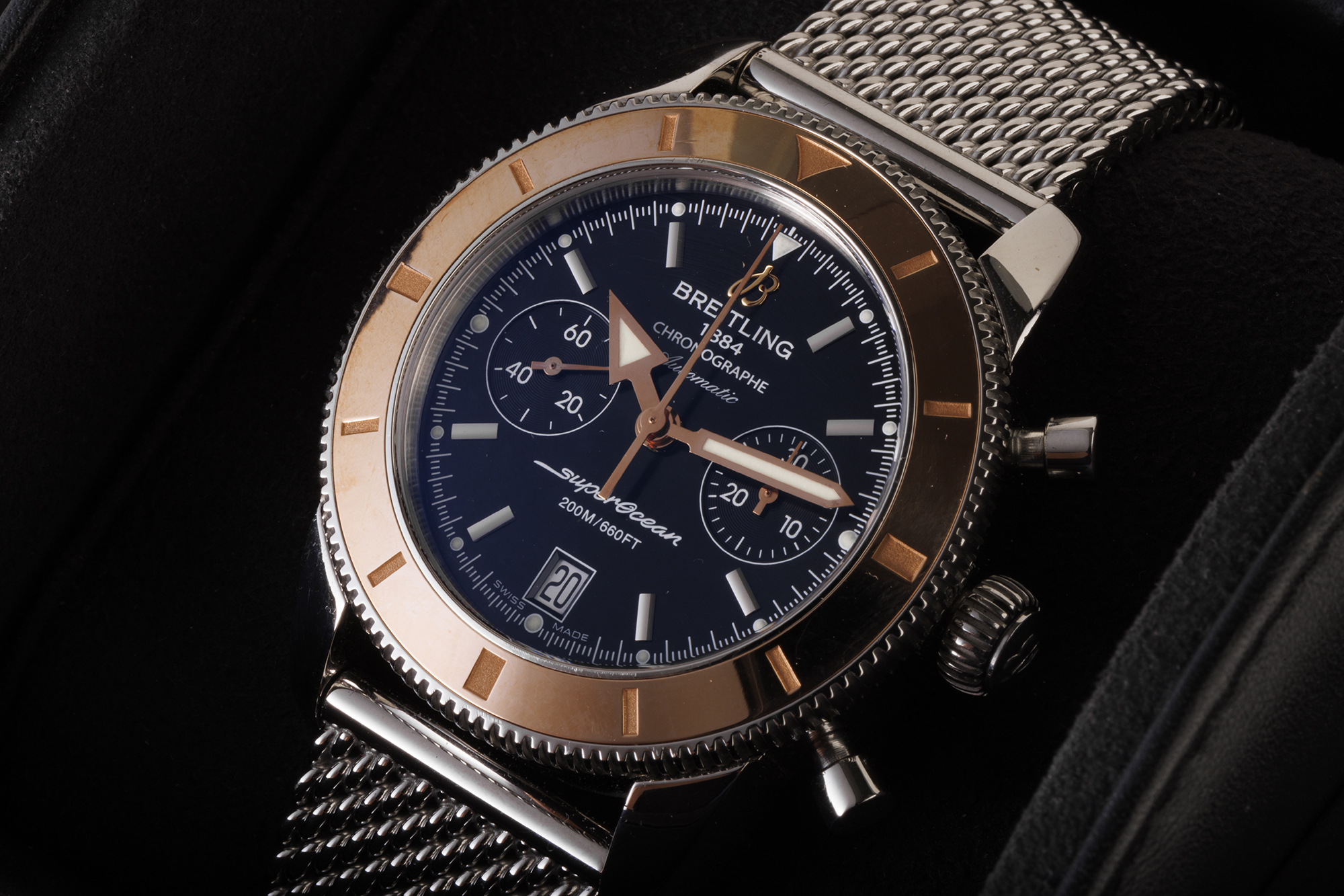 2014 BREITLING SUPEROCEAN HERITAGE CHRONOGRAPH