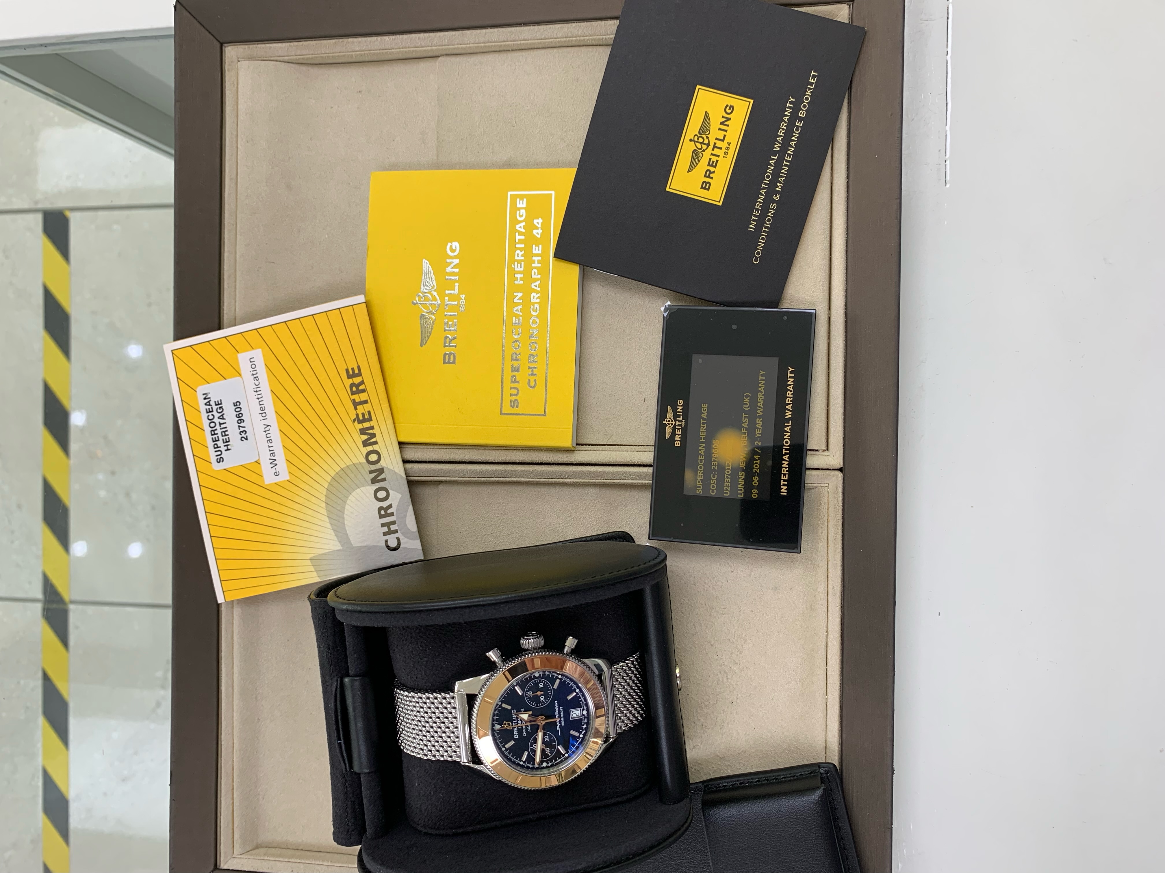 2014 BREITLING SUPEROCEAN HERITAGE CHRONOGRAPH