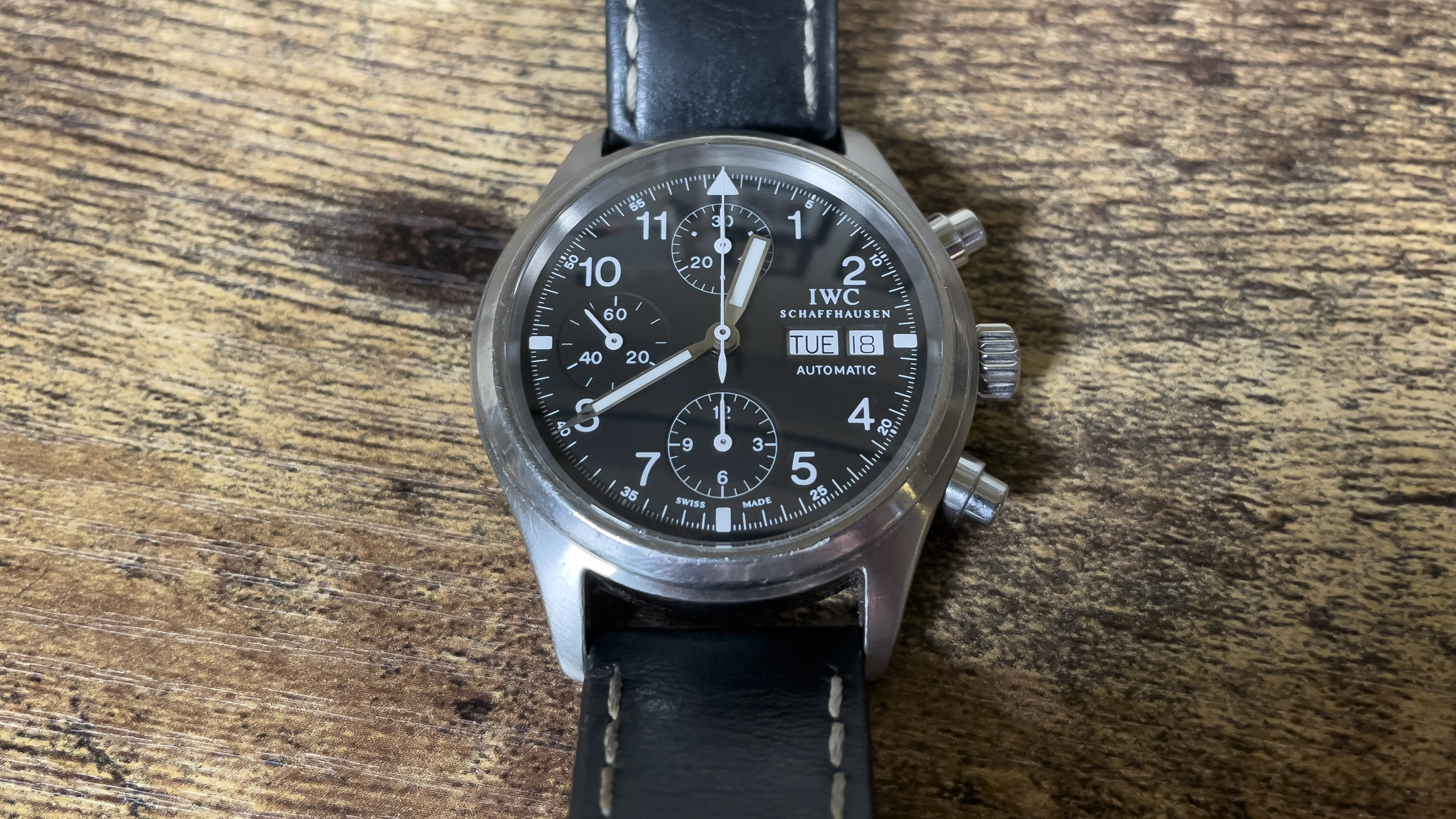2002 IWC PILOT CHRONOGRAPH for sale by auction in Washington, D.C., USA