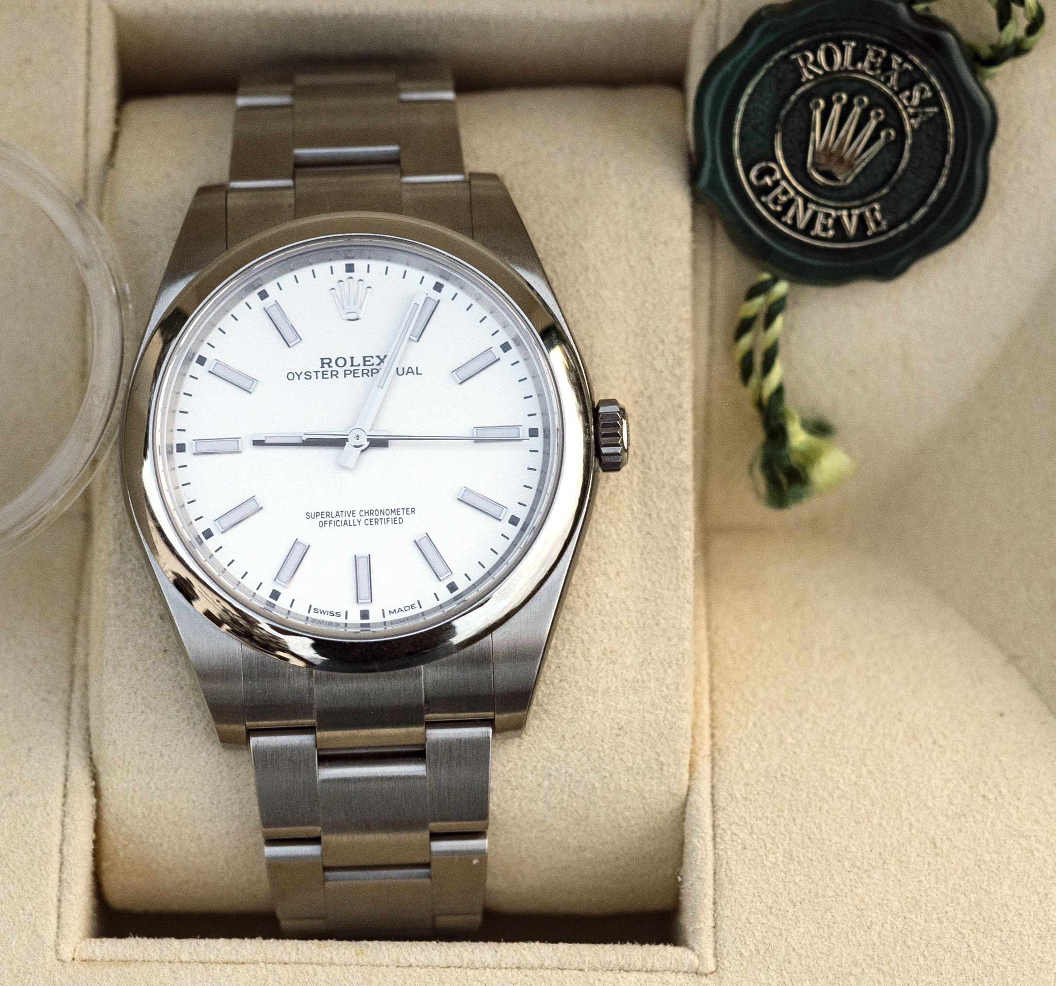 2020 ROLEX OYSTER PERPETUAL 39 for sale in Budapest, Hungary