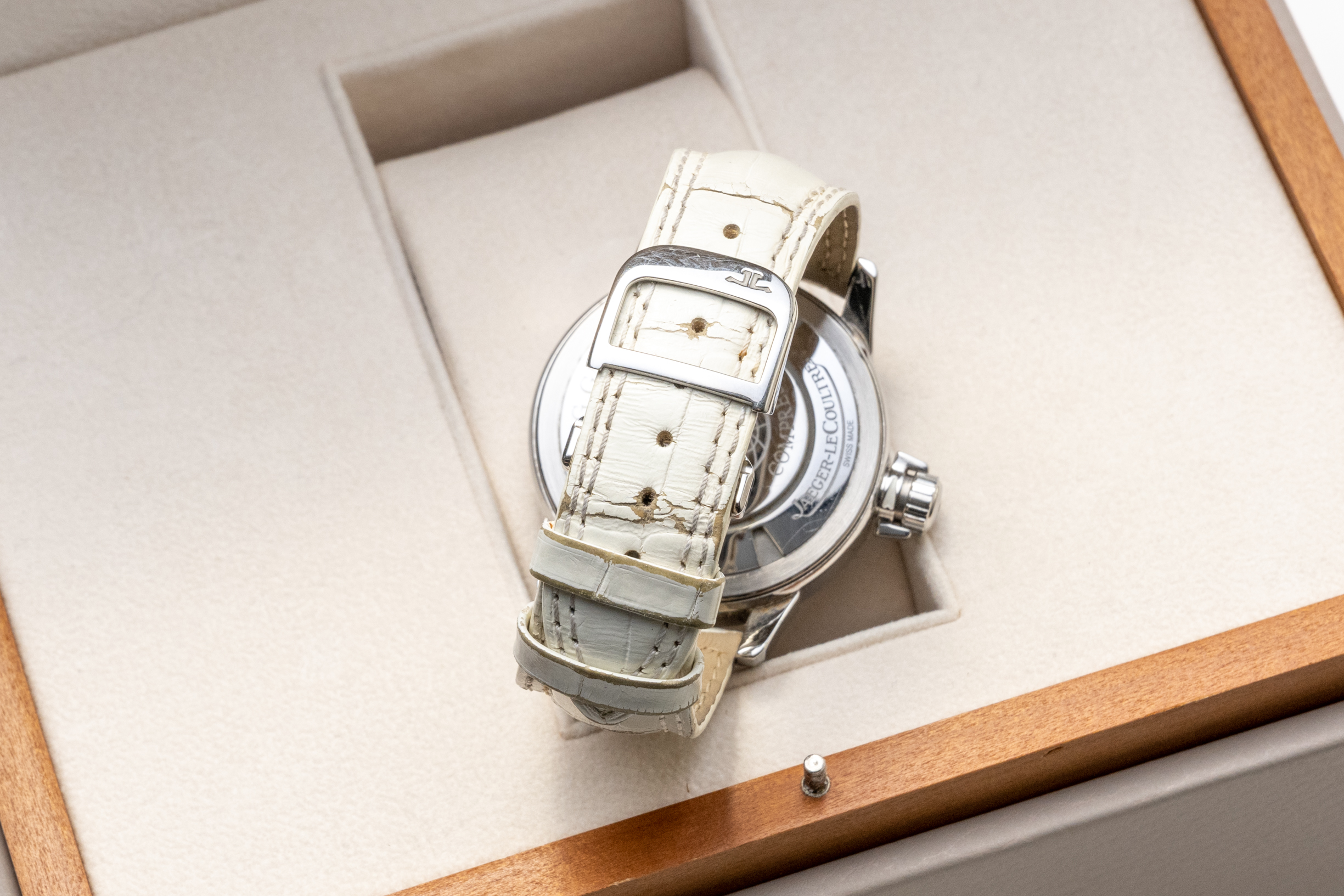 2000'S JAEGER LE-COULTRE MASTER COMPRESSOR GMT DIAMOND LADIES for sale ...