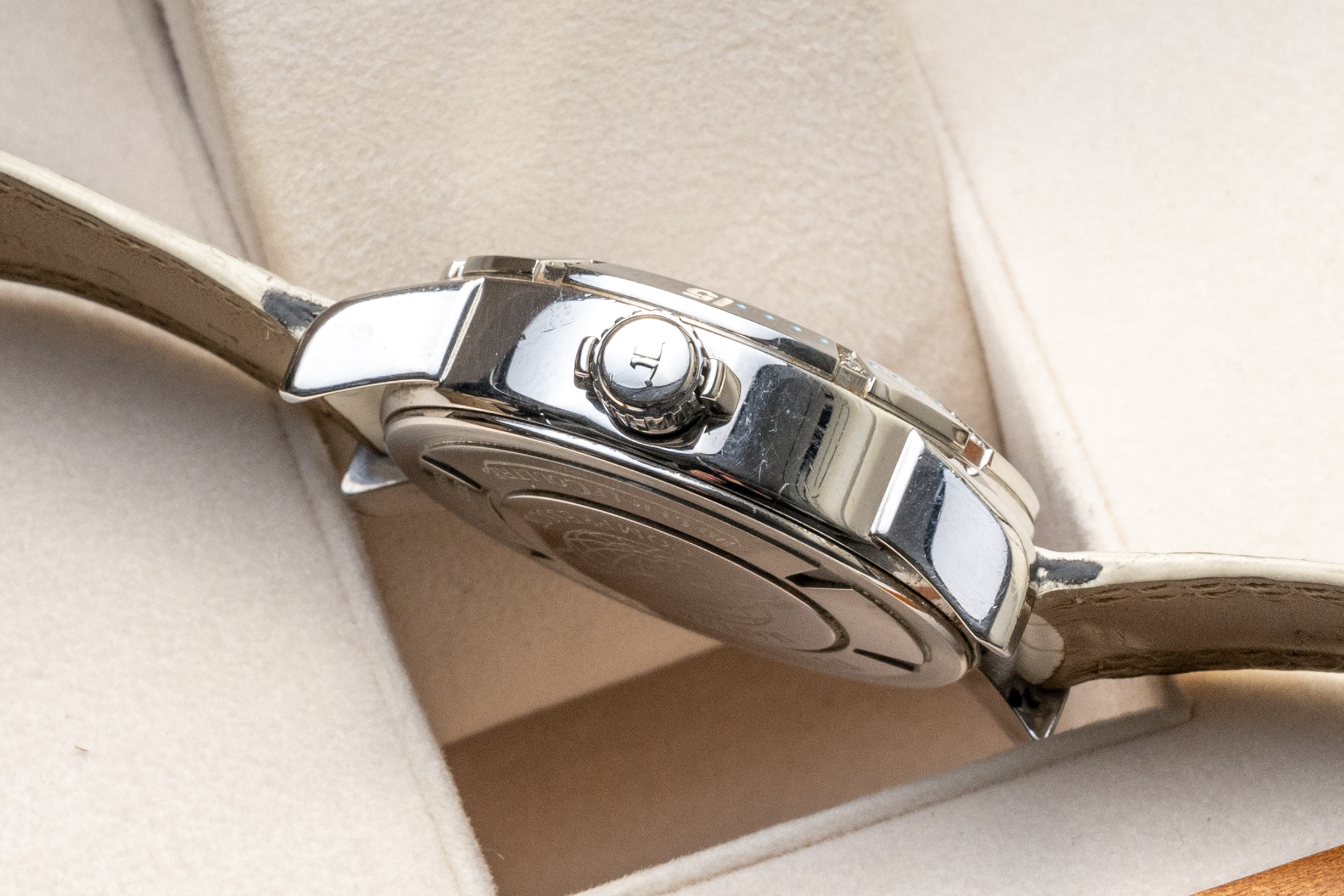 2000'S JAEGER LE-COULTRE MASTER COMPRESSOR GMT DIAMOND LADIES for sale ...