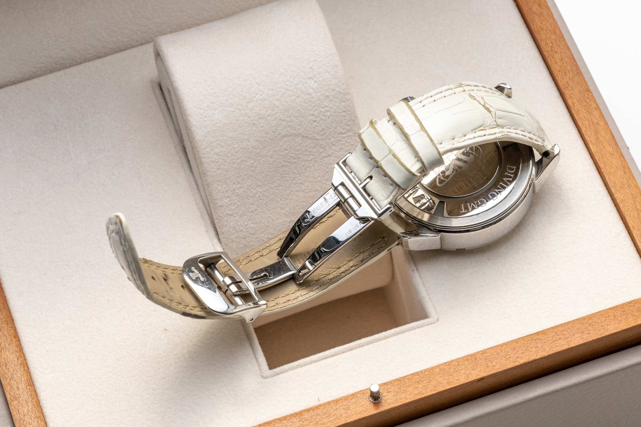 2000'S JAEGER LE-COULTRE MASTER COMPRESSOR GMT DIAMOND LADIES for sale ...