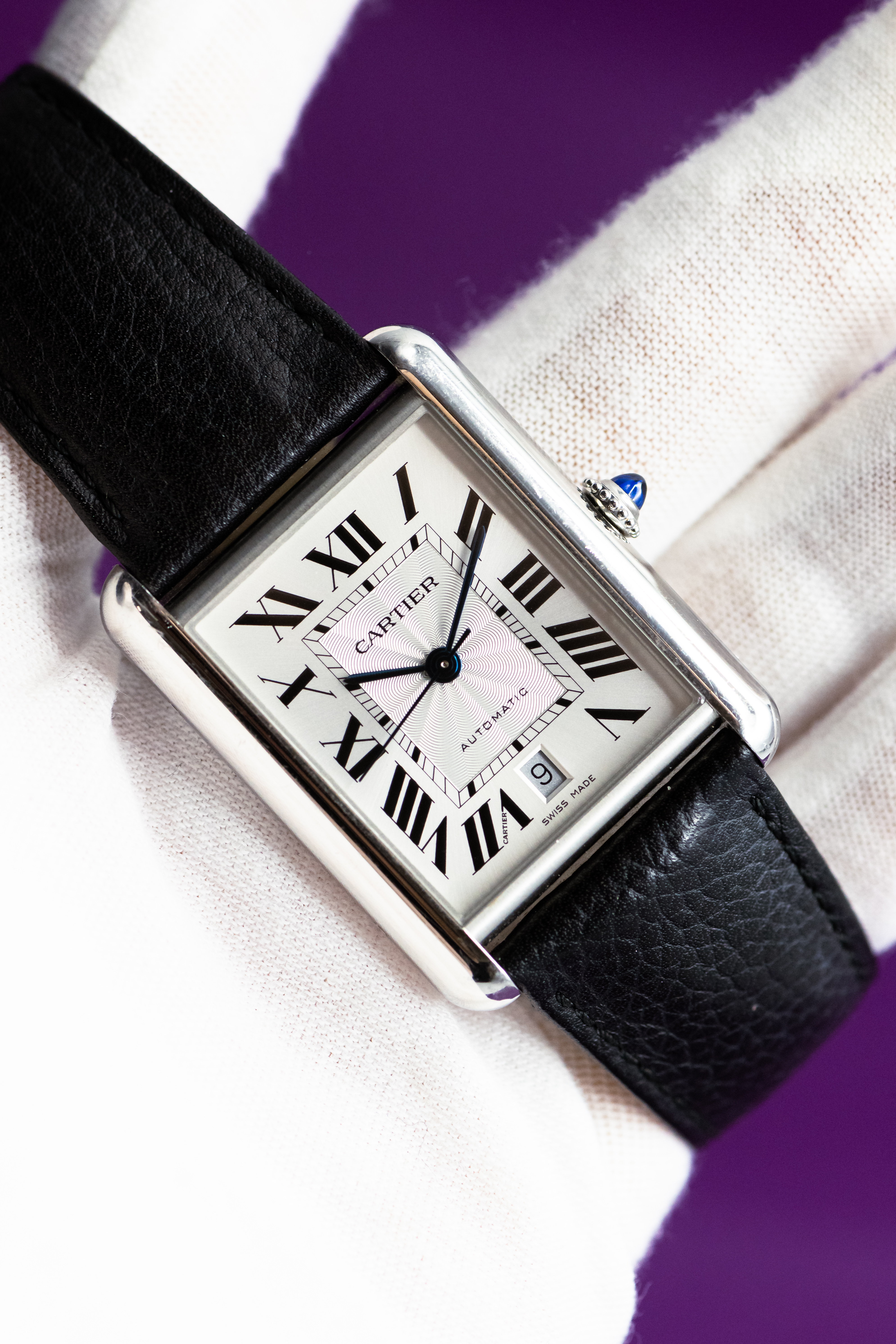 2021 CARTIER TANK MUST EXTRA-LARGE for sale by auction in London ...