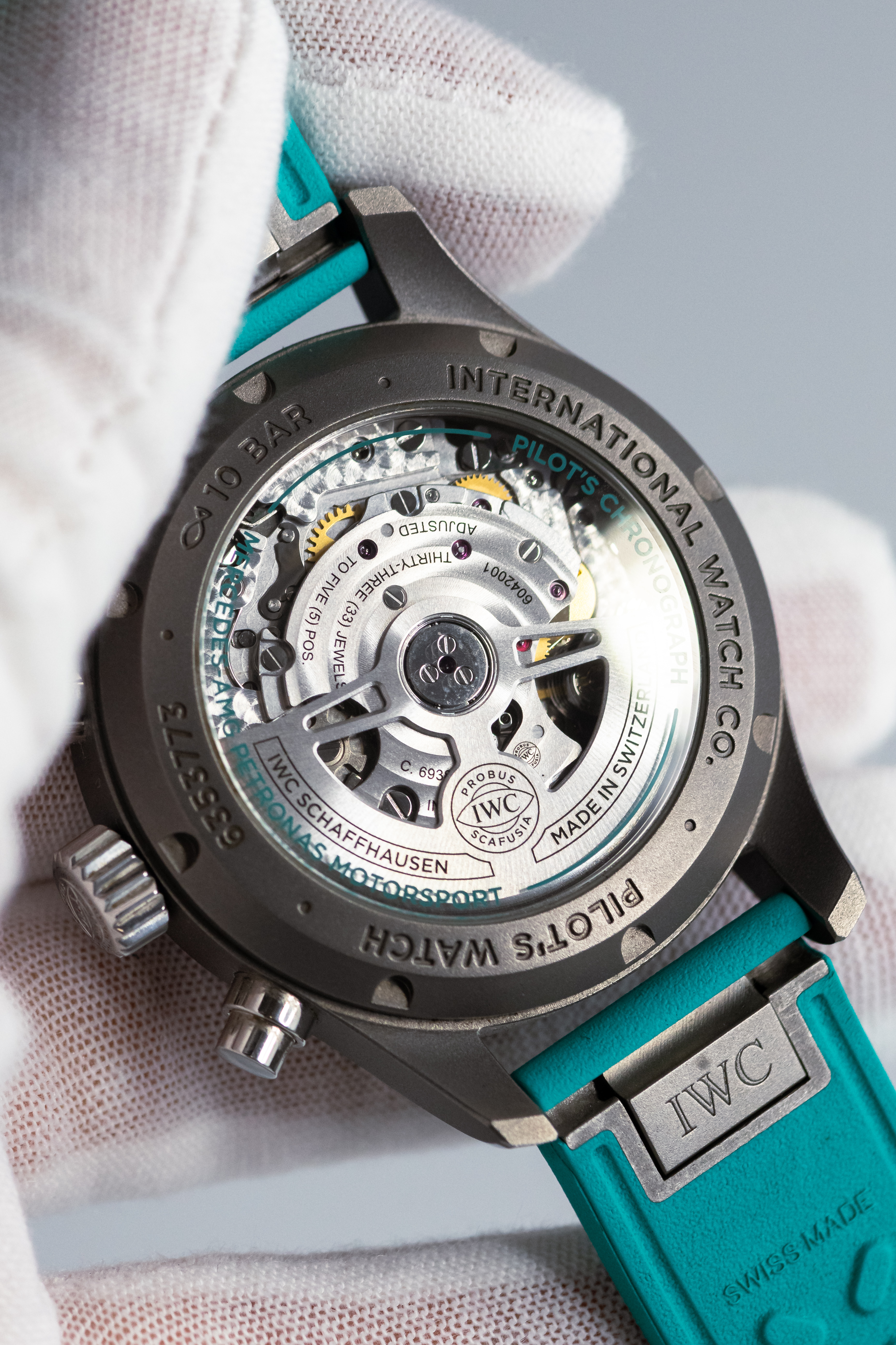 2022 IWC PILOT’S WATCH CHRONOGRAPH 41 'MERCEDES-AMG PETRONAS F1' for ...