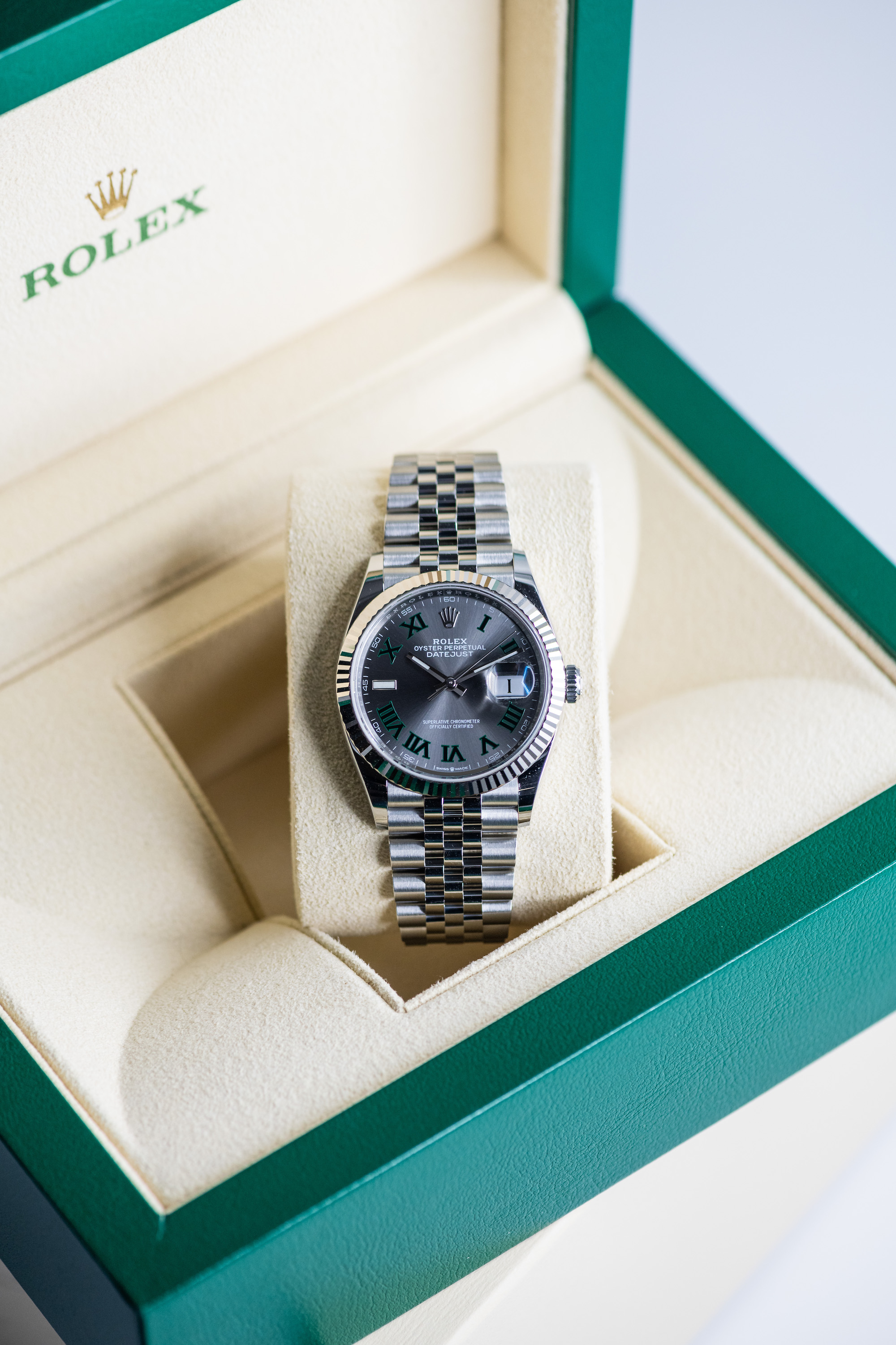 2023 Rolex Datejust 36 'Wimbledon' for sale by auction in Essex, United ...