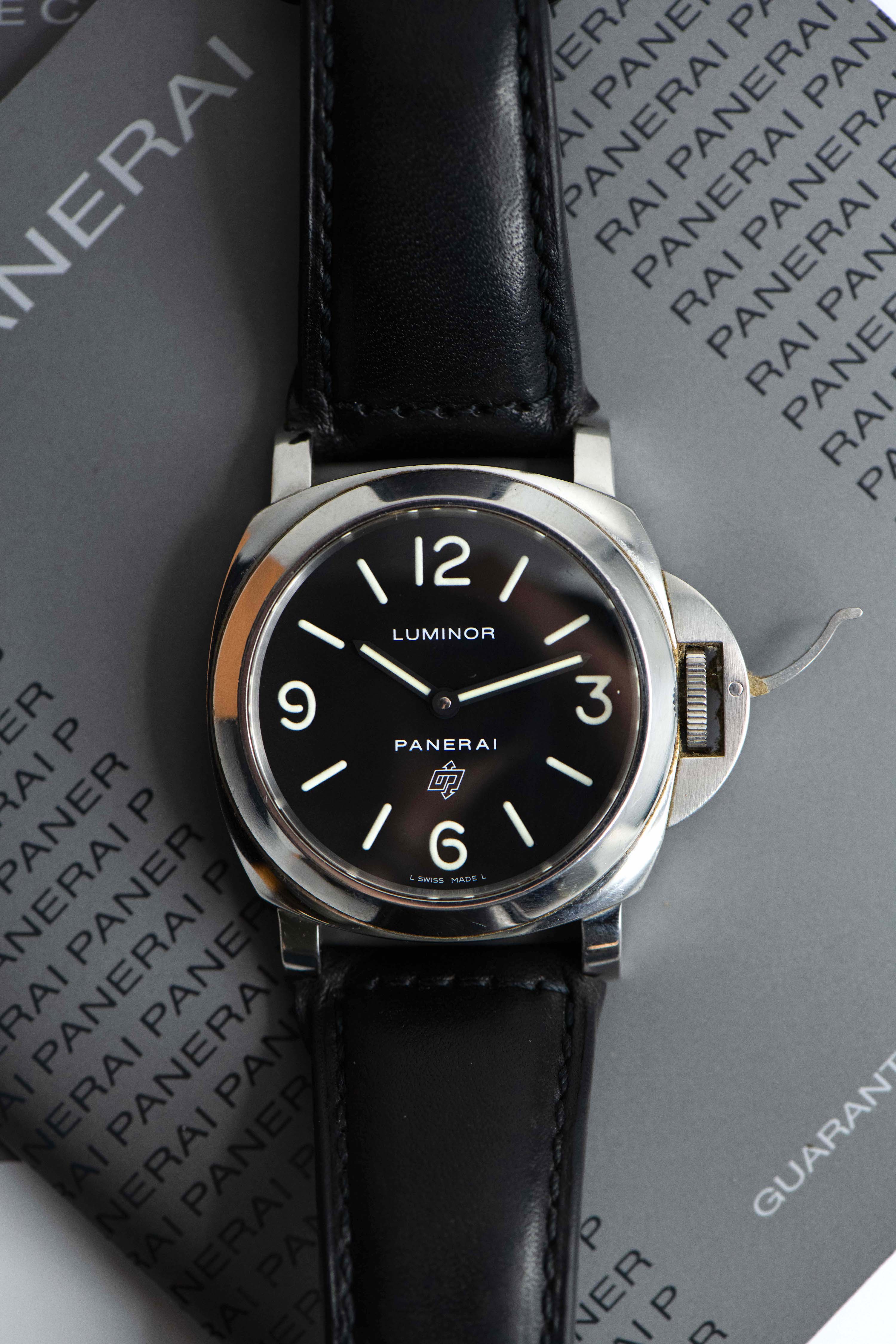 2011 Panerai Luminor Base Logo for sale by auction in Hertforshire ...
