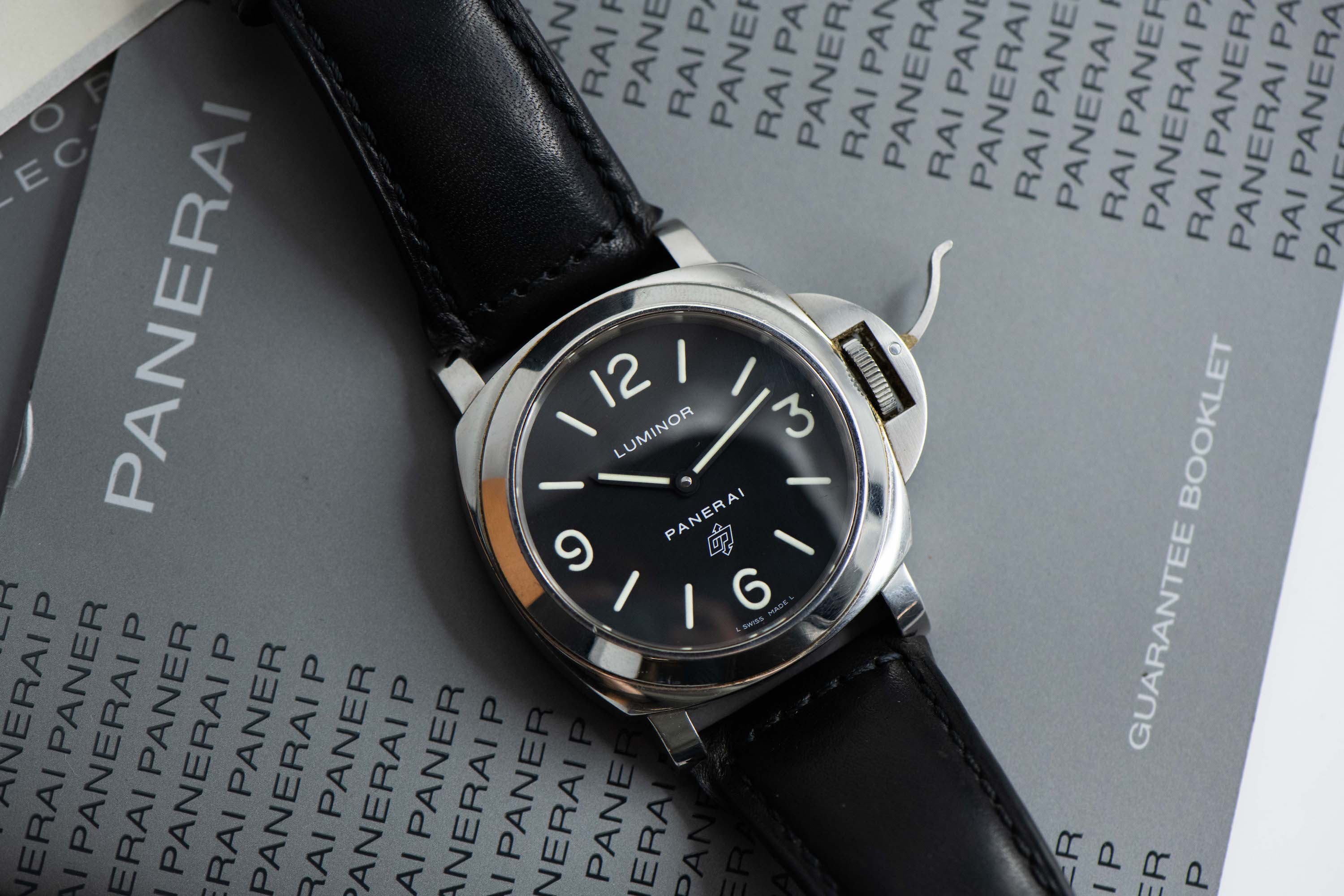 2011 Panerai Luminor Base Logo for sale by auction in Hertforshire ...