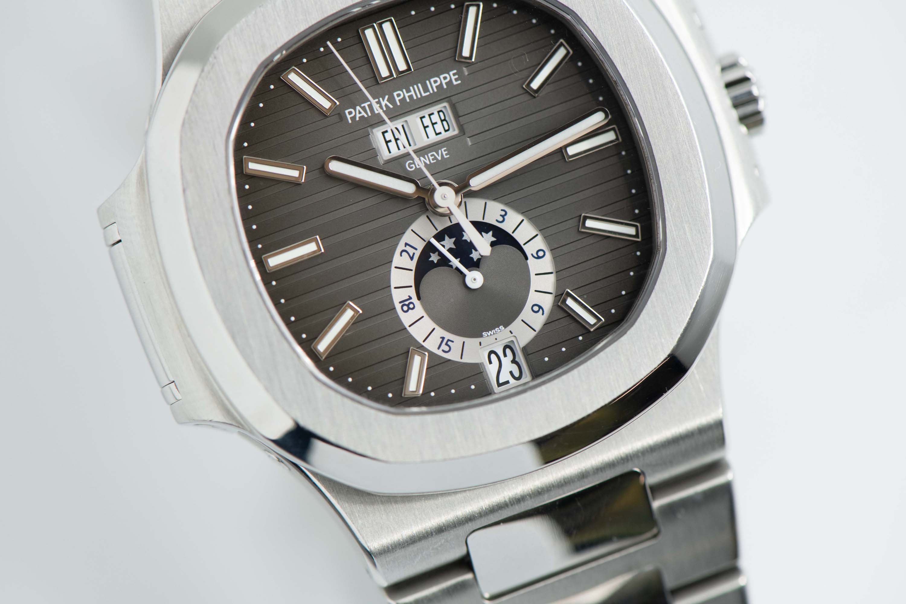 2016 Patek Philippe Nautilus Annual Calendar Moonphase for sale by ...