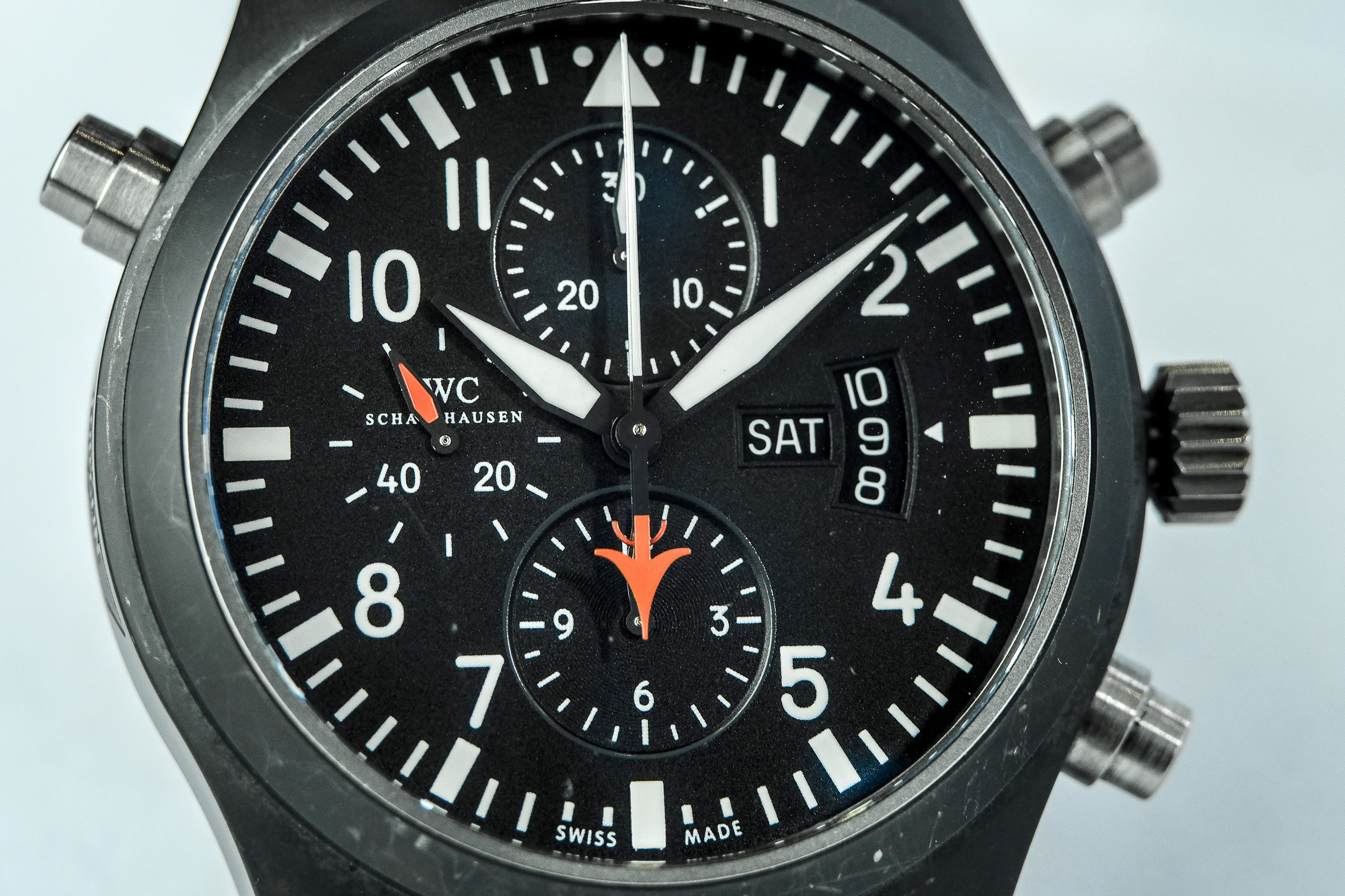 2012 IWC Pilot's Watch Chronograph 'Top Gun' for sale by auction in ...