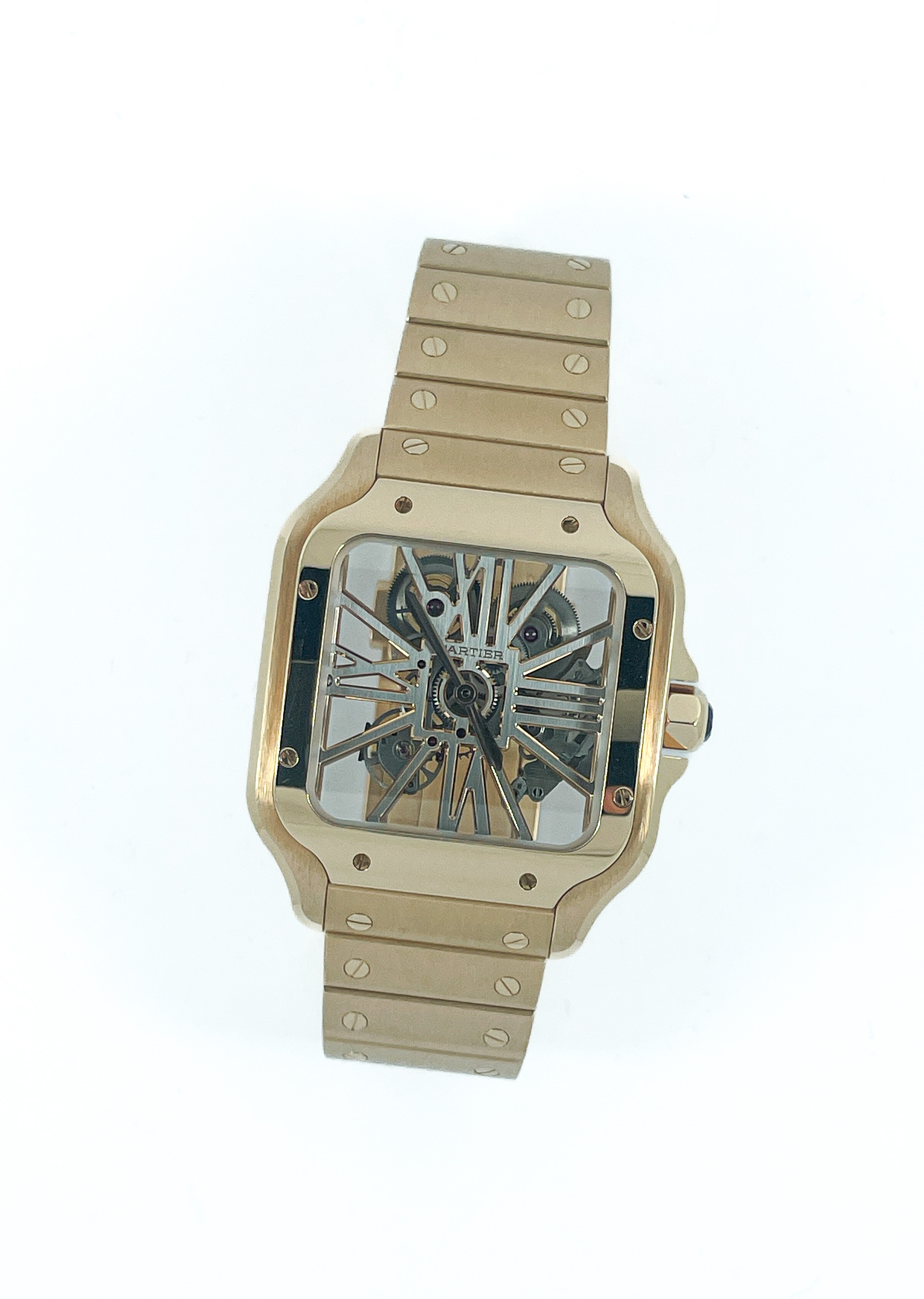 2021 Cartier Santos de Cartier Skeleton for sale by auction in ...