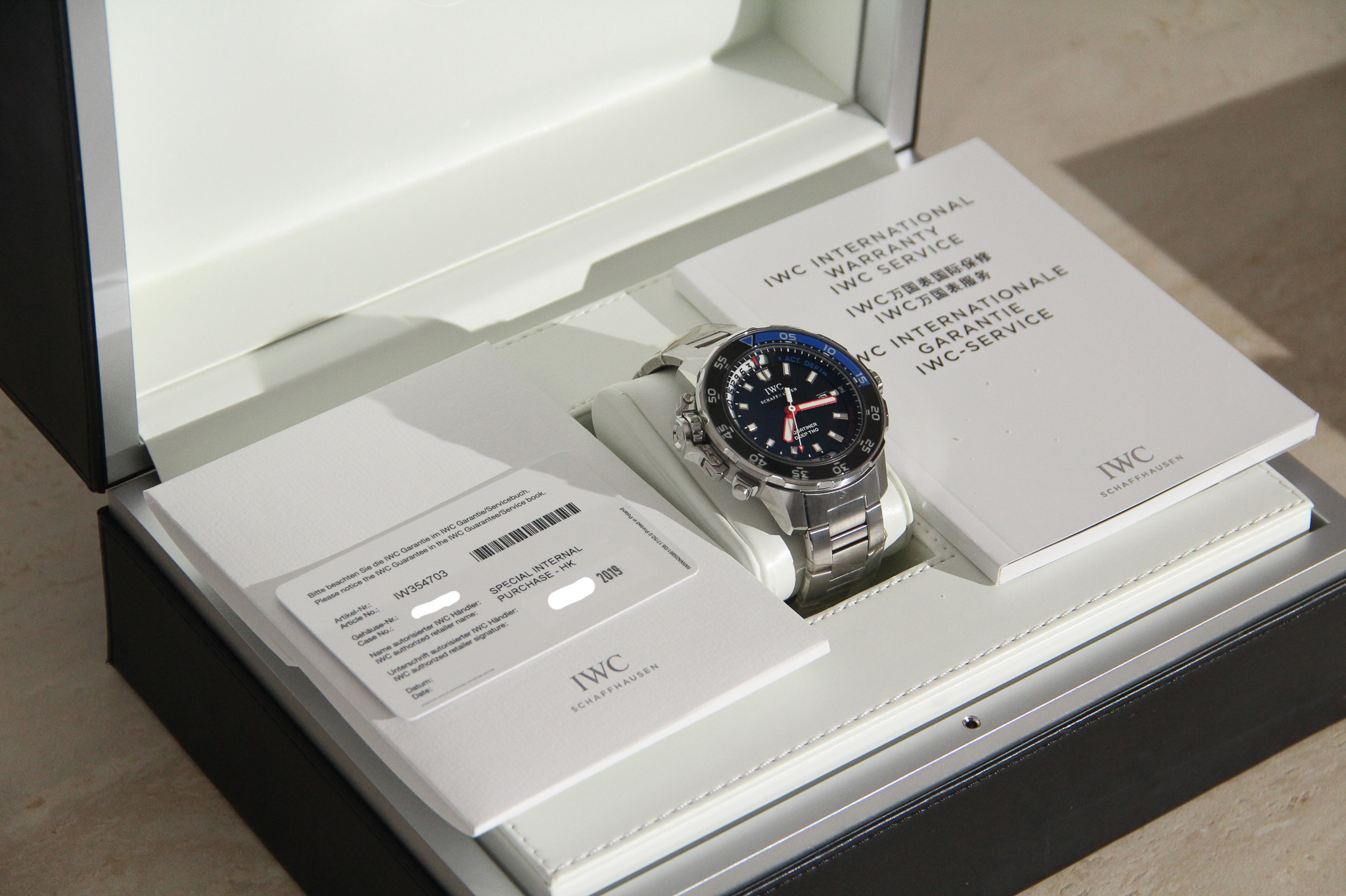 2019 IWC Aquatimer Deep Two for sale by auction in Hong Kong, Hong Kong