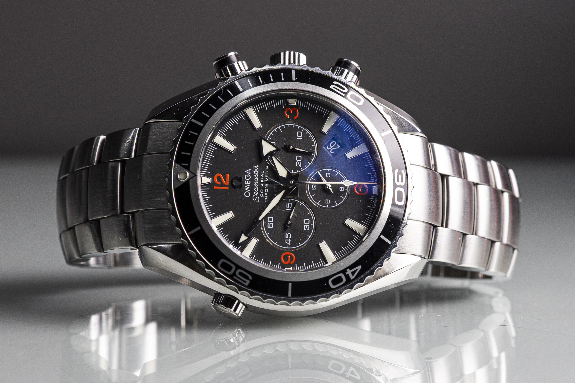 2000s Omega Seamaster Planet Ocean 600M Chronograph for sale by auction ...